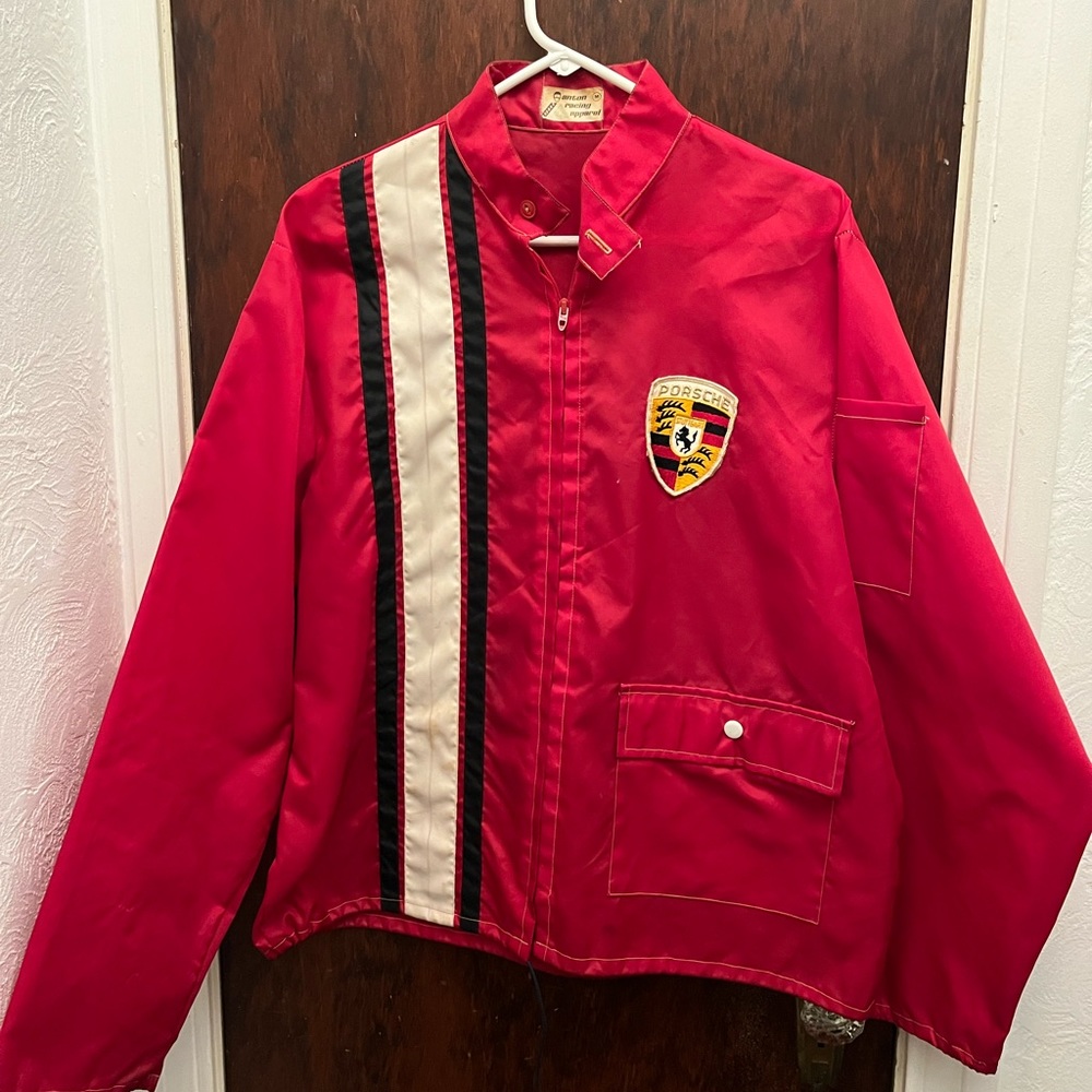 Vintage Anton Racing Apparel Porsche Jacket - Gem